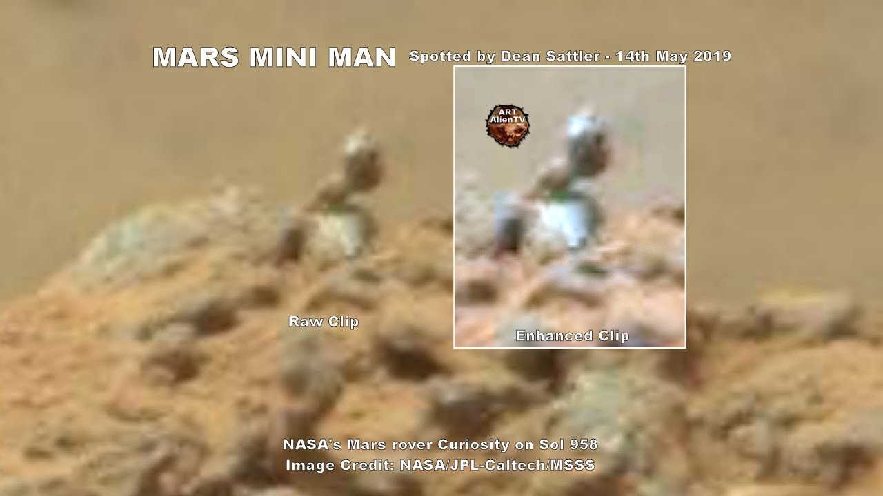 MARS MINI MAN - Person or Ape Found on Mars - SD1 - YouTube