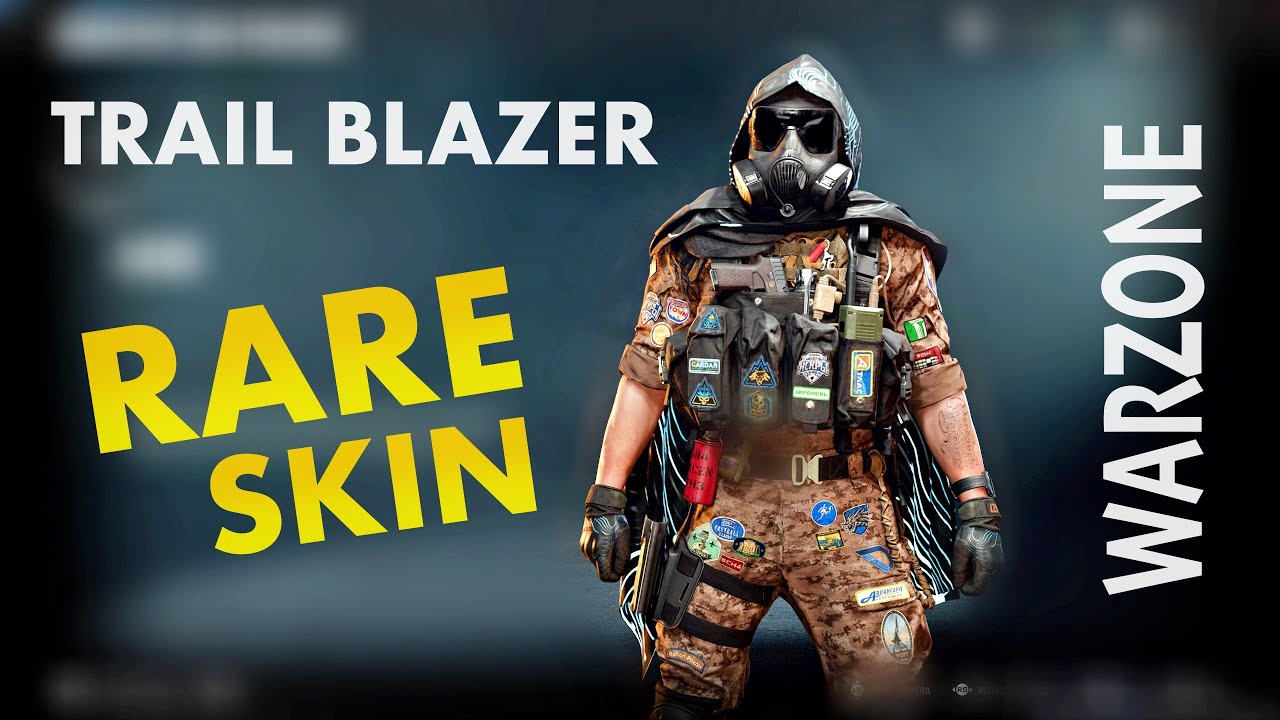 How to get Rare TRAIL BLAZER Skin in Warzone - YouTube