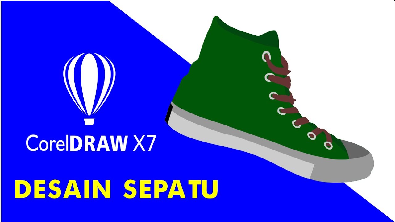 Beneran Desain Sepatu Mudah, Cepat ,Simple Hanya Dengan Coreldraw Auto ...