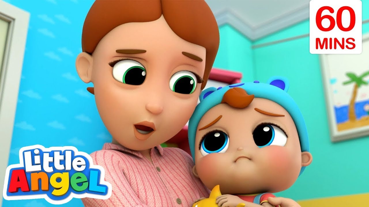 Baby John is Sick | Little Angel Sing Along | Emotions and Feelings ...