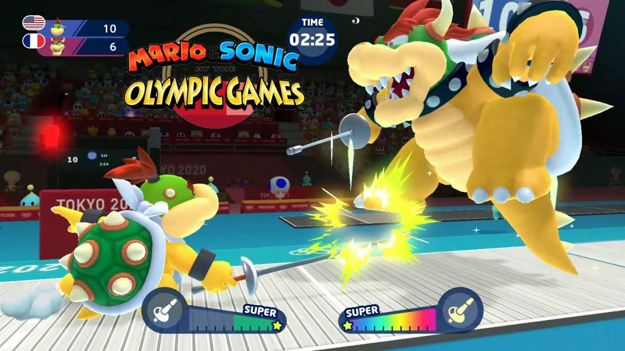 Mario & Sonic At The Olympic Games Tokyo 2020(Fencing And Dream ...