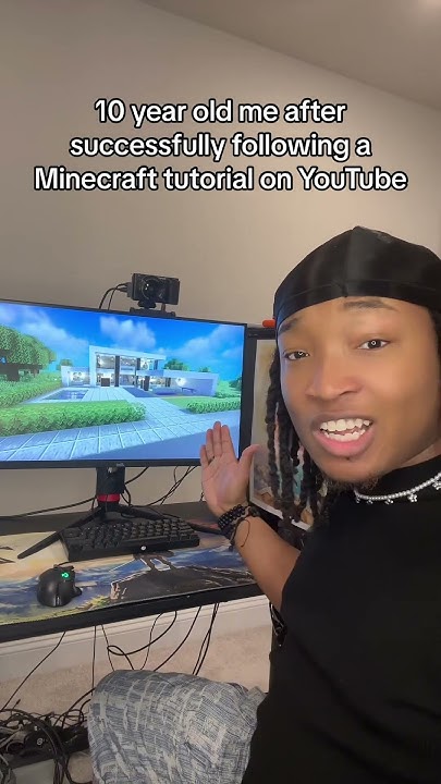 10 Year Old Me After Following a YouTube Tutorial - YouTube