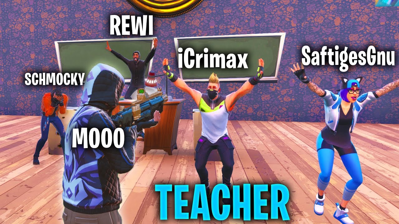 Der neue HAUSMEISTER entführt alle SCHÜLER! FORTNITE TEACHER! - YouTube