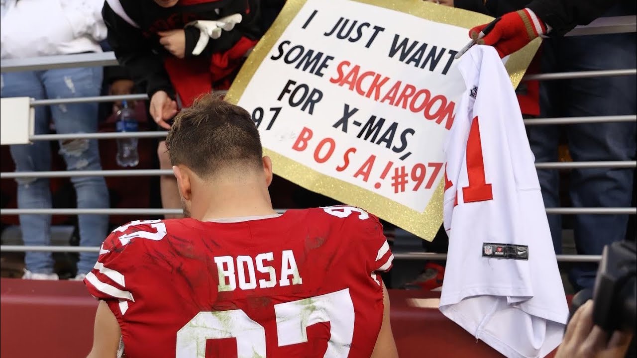 49ers Nick Bosa wins NFC Player of the Week after 3 sack performance vs ...
