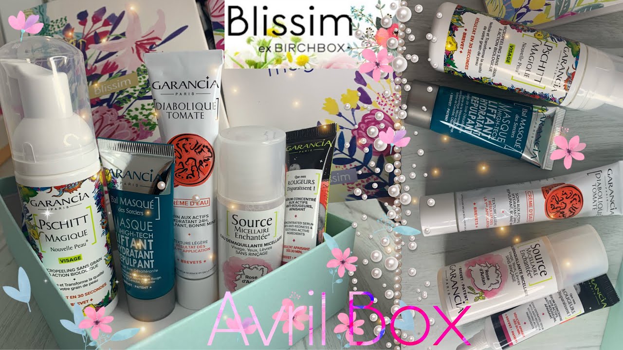 Unboxing | box BLISSIM avril 2021| blissim ex brichbox | GARANCIA PARIS ...