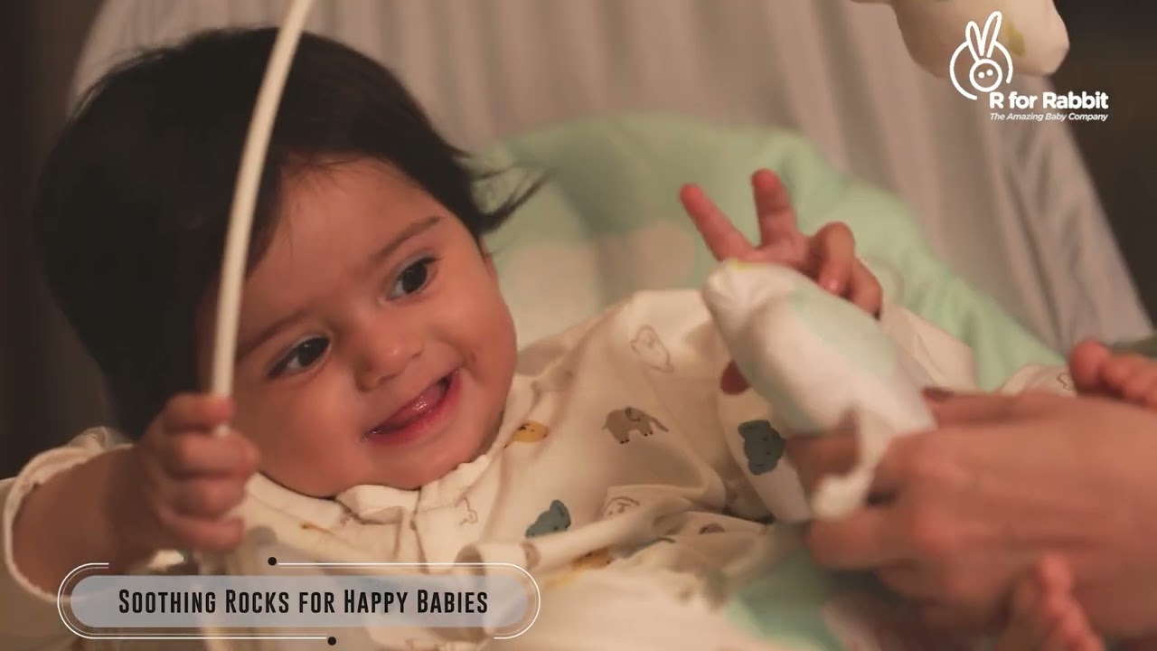 R for Rabbit Rock & Play Baby Rocker - YouTube