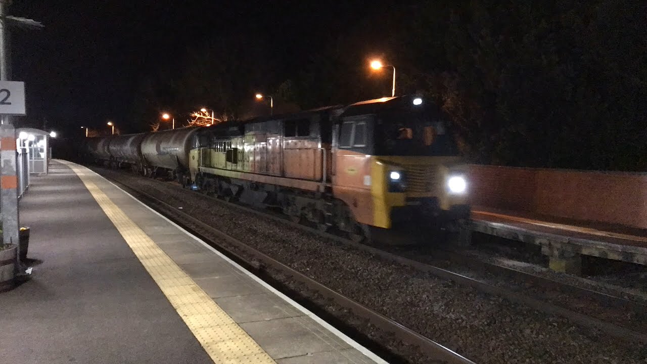 70084 Colas Rail 6D43 Jarrow Shell to Lindsey Oil Refinery Colas 26 ...