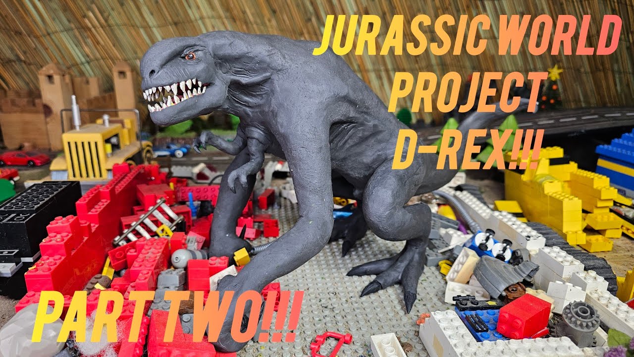 Jurassic World Rebirth Mutant D-Rex Stop Motion Project - The Most ...