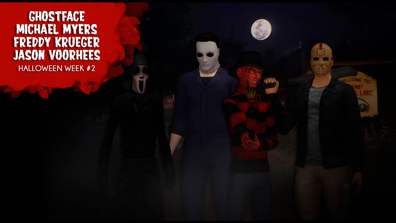 JASON VOORHEES, GHOSTFACE, MICHAEL MYERS & FREDDY KRUEGER | Create a ...