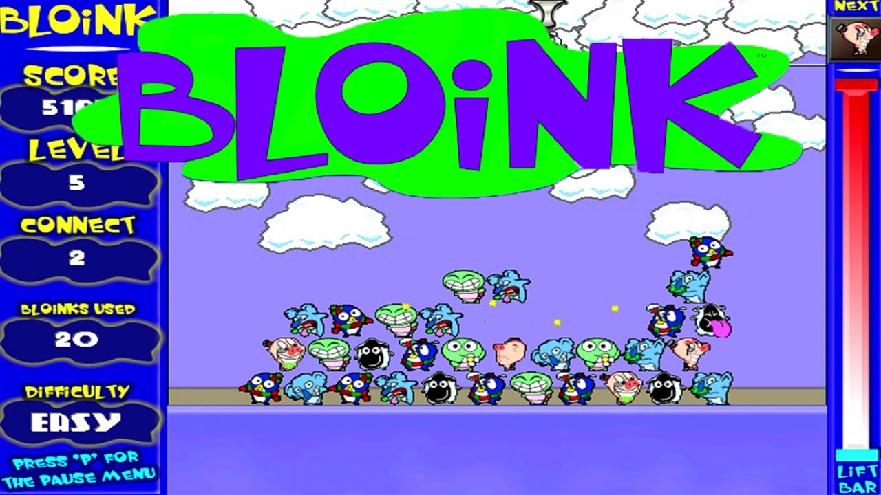 Bloink v1.06 (Windows game 2003) - YouTube