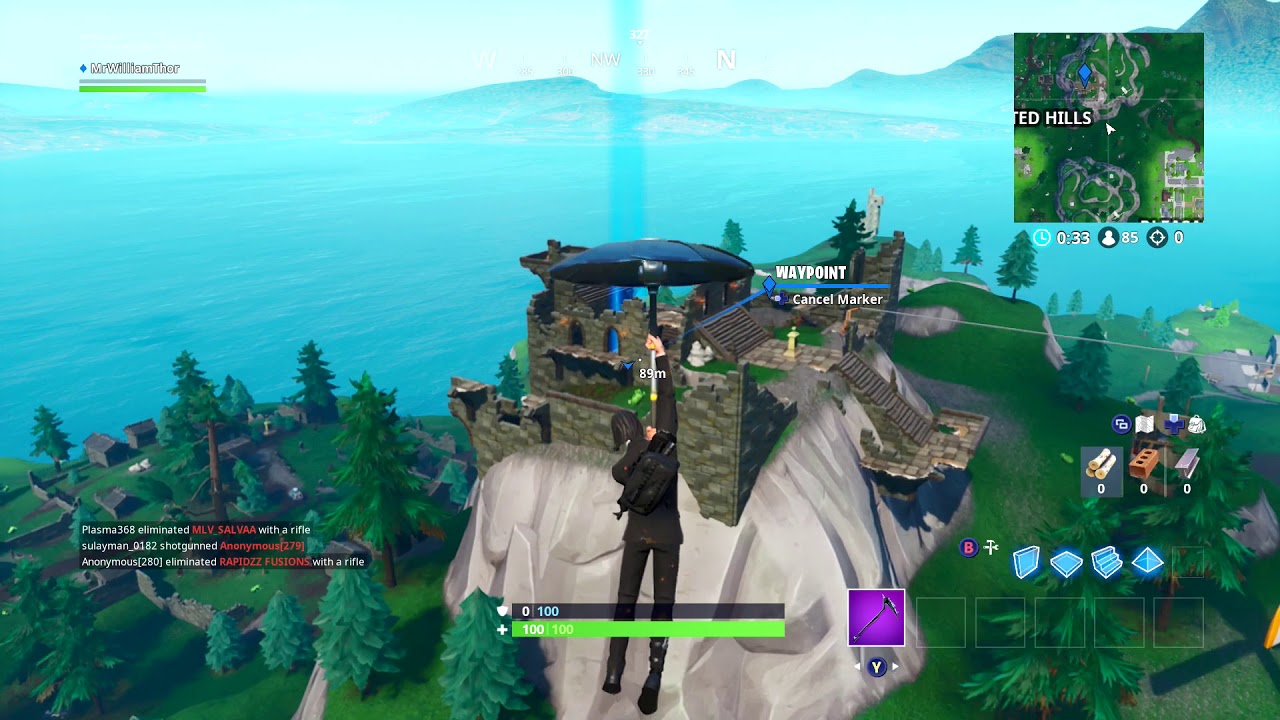 Fortnite Fortbyte #50 Location - Accessible at night time inside ...