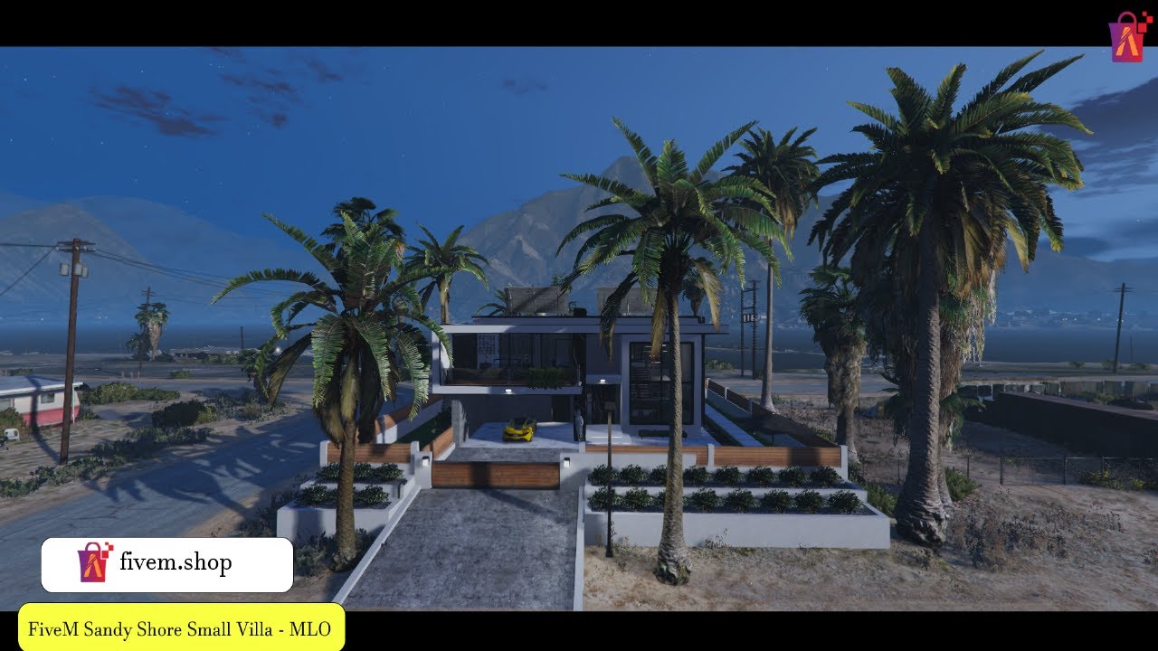 FiveM Sandy Shore Small Villa | FiveM Villa MLO #fivem #villa - YouTube