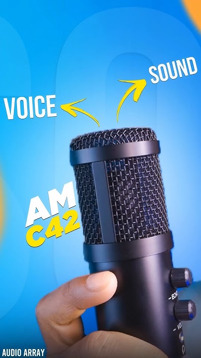 Audio Array AM-C42 Condenser Microphone - YouTube