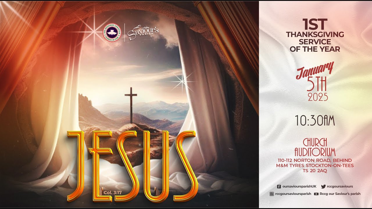 FIRST SUNDAY OF THE YEAR CELEBRATION AND THANKSGIVING II 10:30AM - YouTube