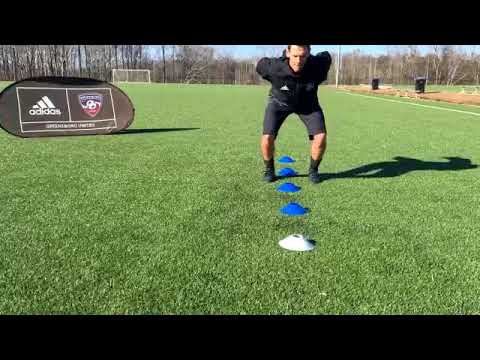 11+ Speed & Agility - Two Footed Jump - YouTube