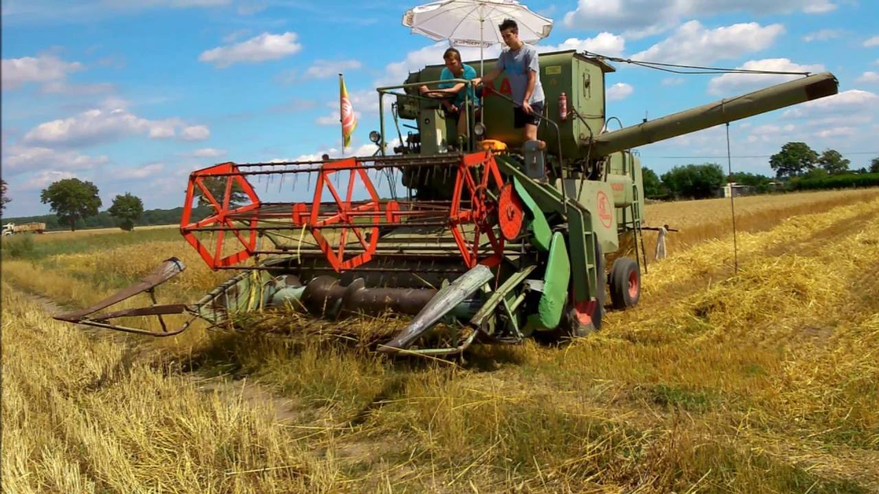 Claas Matador Gigant, Ernte 2016 - YouTube