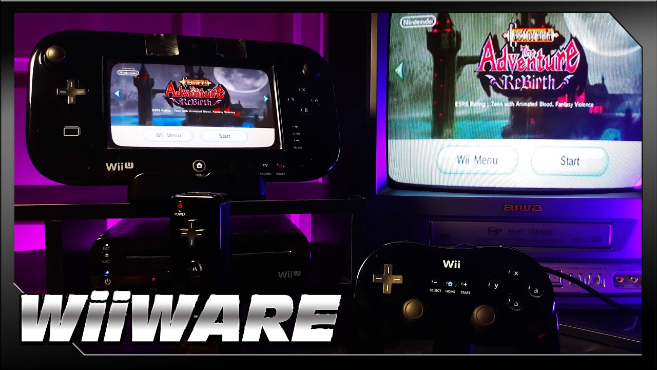 Castlevania The Adventure Rebirth (Wii U) A Wii Ware Title I Bought ...