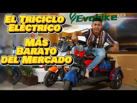 evo bike Triciclo Eléctrico - YouTube