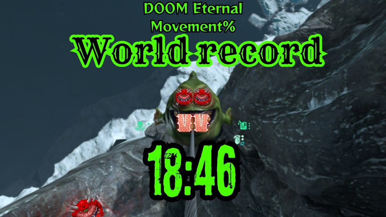 DOOM Eternal Movement% speed run [WR new version] - YouTube