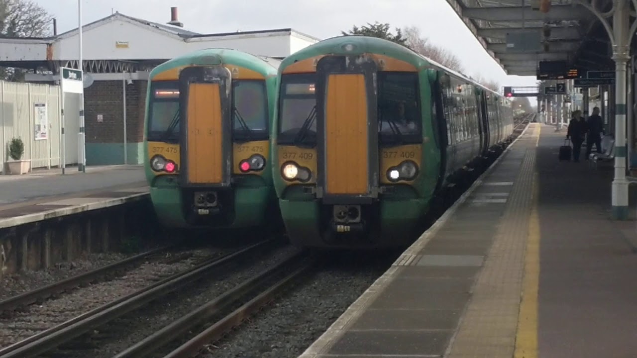 Trainspotting barnham train station West Sussex - YouTube