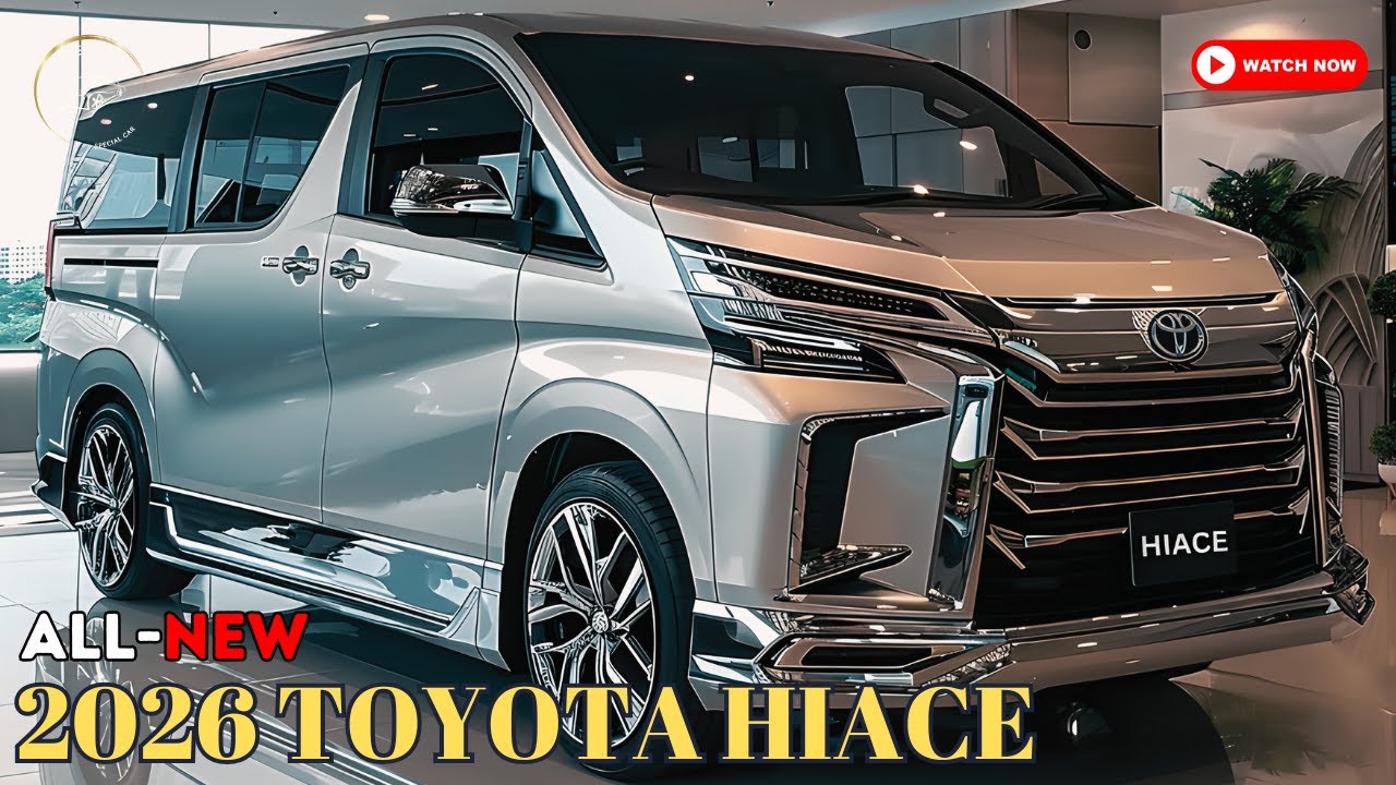 All-New 2026 Toyota Hiace: The King of the Van World! - YouTube