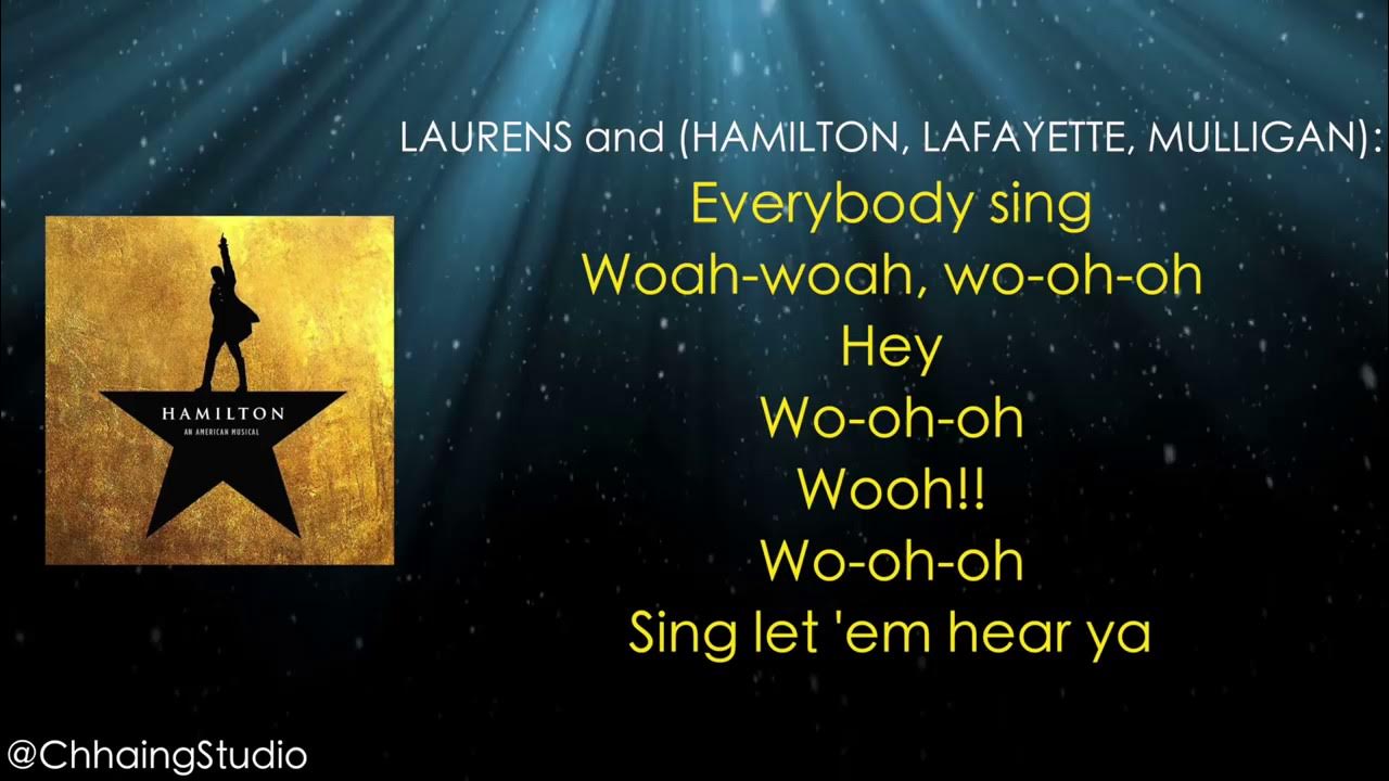 #3 Hamilton My Shot MUSIC LYRICS - YouTube