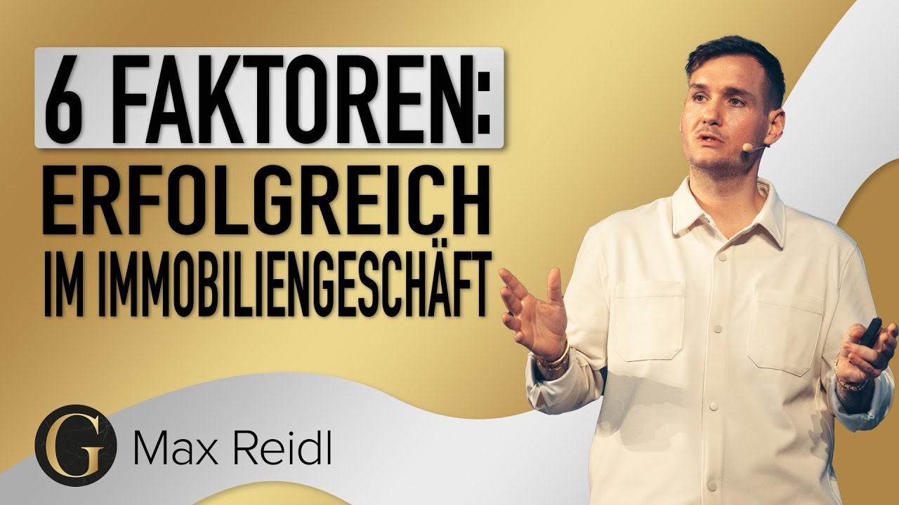So wirst du erfolgreich im Immobiliengeschäft | Max Reidl | 3 ...