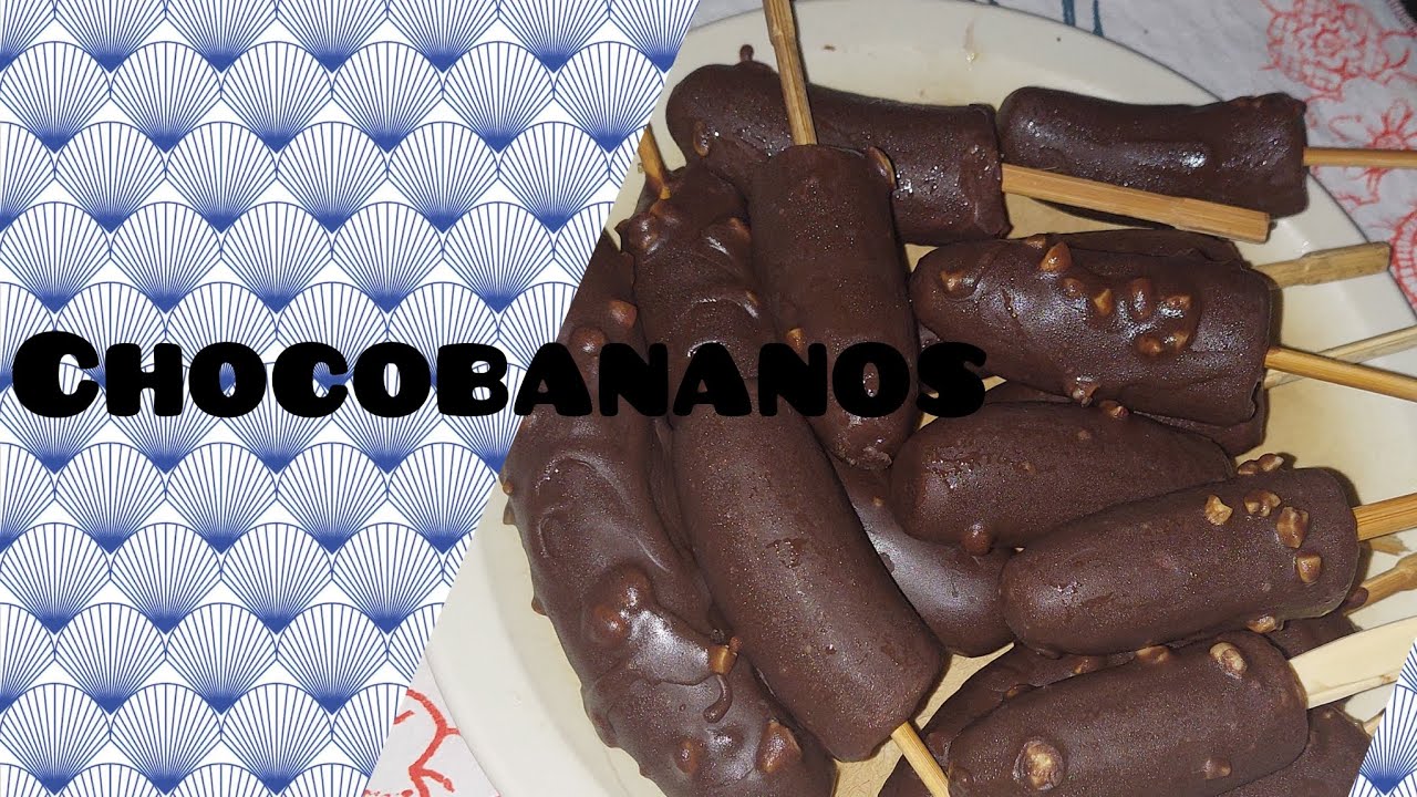 ¿COMO HACER CHOCOBANANOS? - YouTube