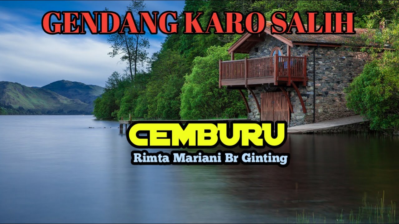 GENDANG KARO SALIH !! CEMBURU !! Voc. Rimta Mariani Br Ginting - YouTube