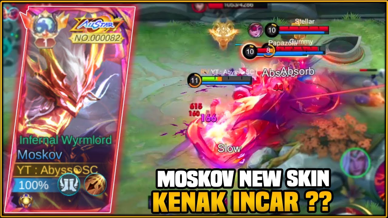 COBAIN MOSKOV SKIN TERBARU DI MYTHIC GLORY - DILOCK COY !! - YouTube