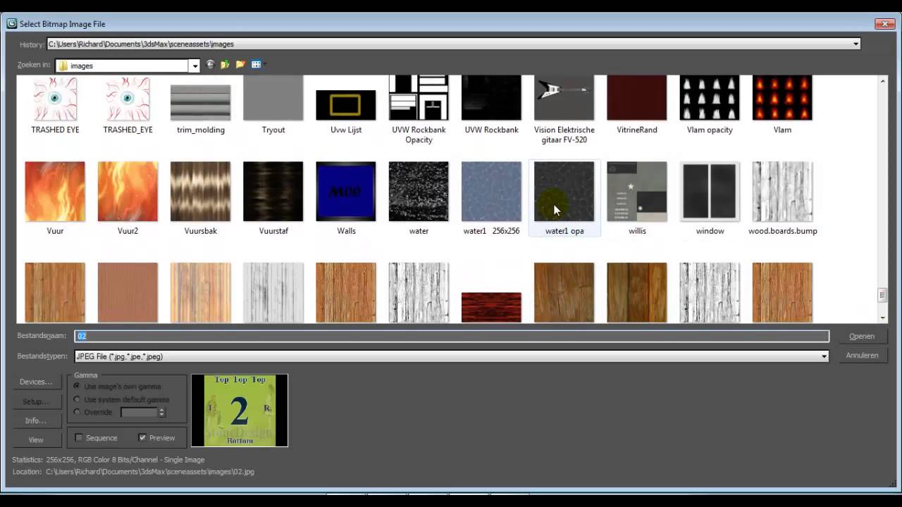 Water maken 3D Max voor imvu - YouTube