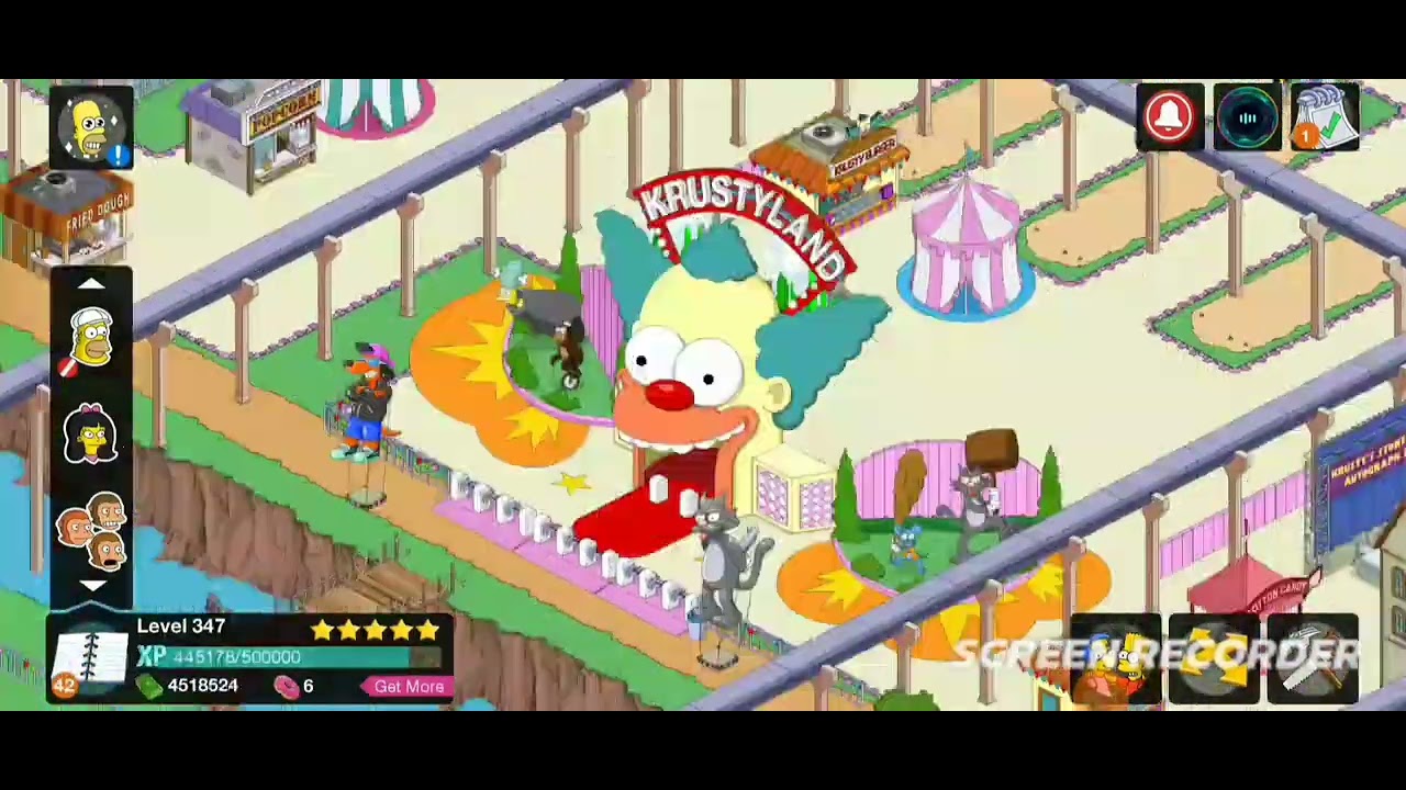 The Simpsons Tapped Out Game Play October 3 Part 1 - YouTube