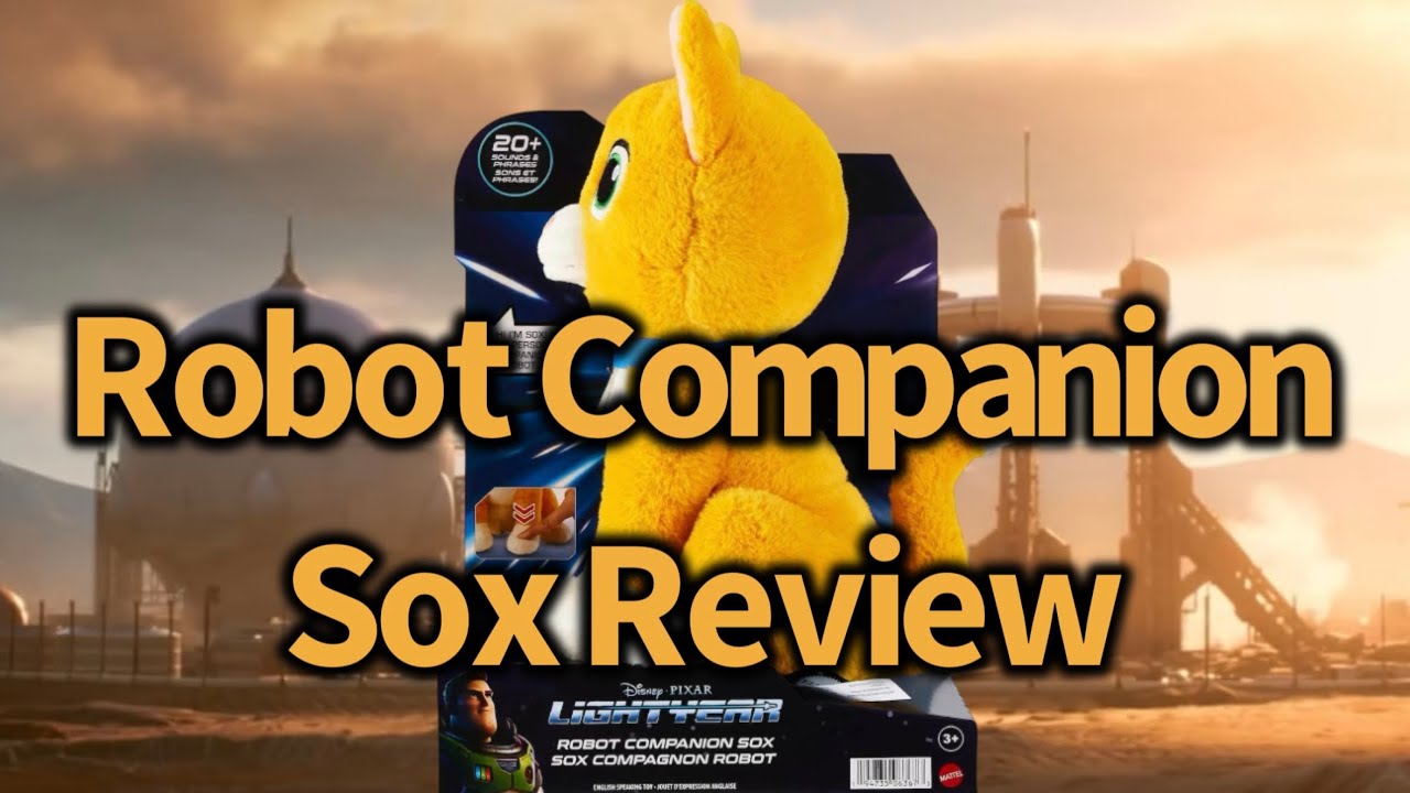 Lightyear Robot Companion Sox Review - YouTube