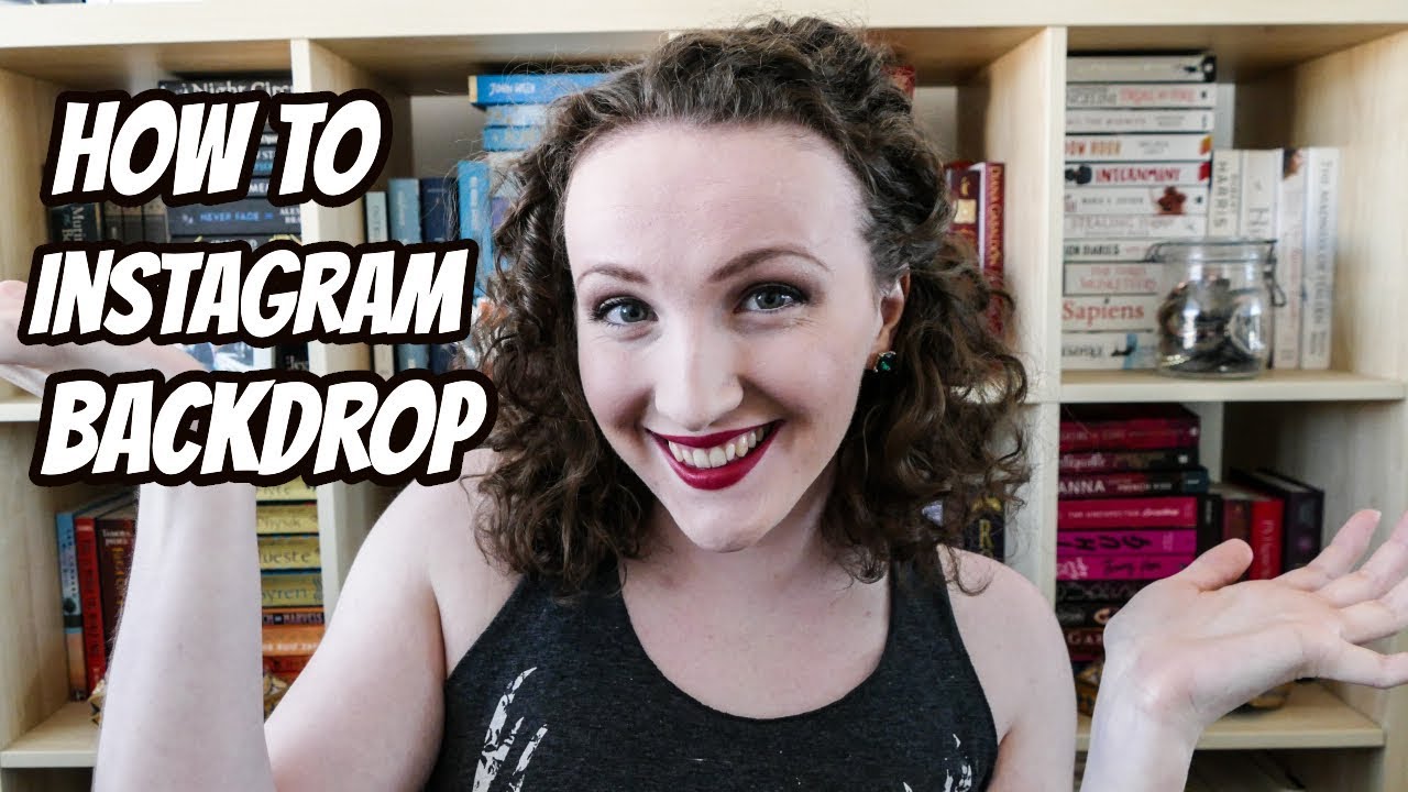 HOW TO MAKE AN INSTAGRAM BACKDROP - YouTube