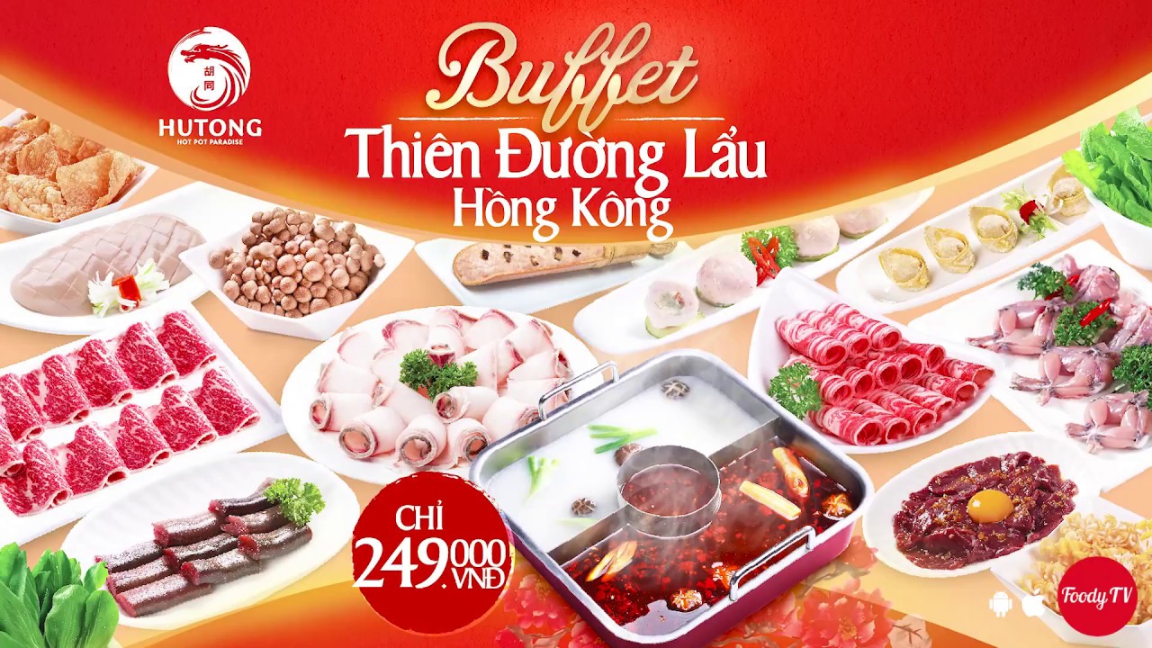 Buffet Lẩu Chỉ 249K Tại Hutong Aeon Bình Tân & Hutong Lê Văn Việt - YouTube