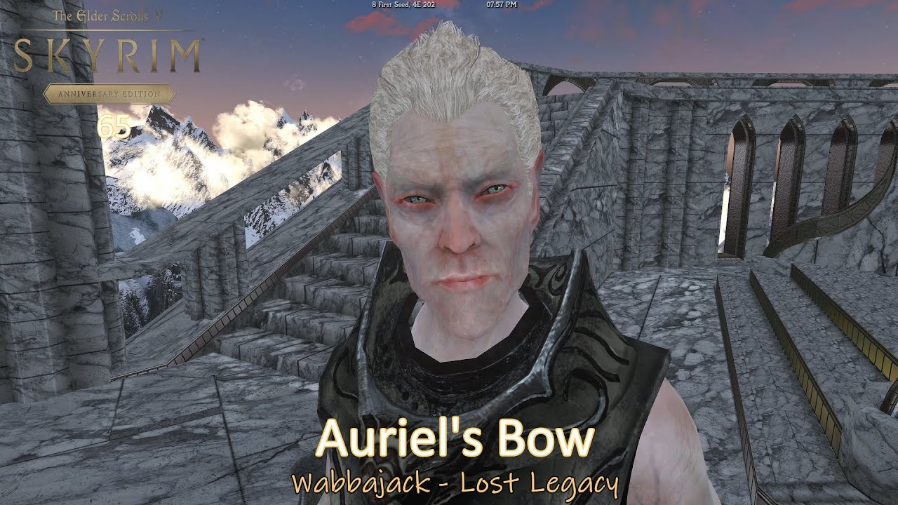 Skyrim - Wabbajack+Lost Legacy: Dawnguard - Auriel's Bow Ep.65 - YouTube