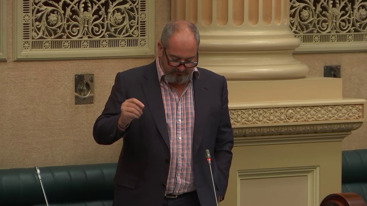 Hon Leon Bignell MP acknowledges Hon John Rau - YouTube