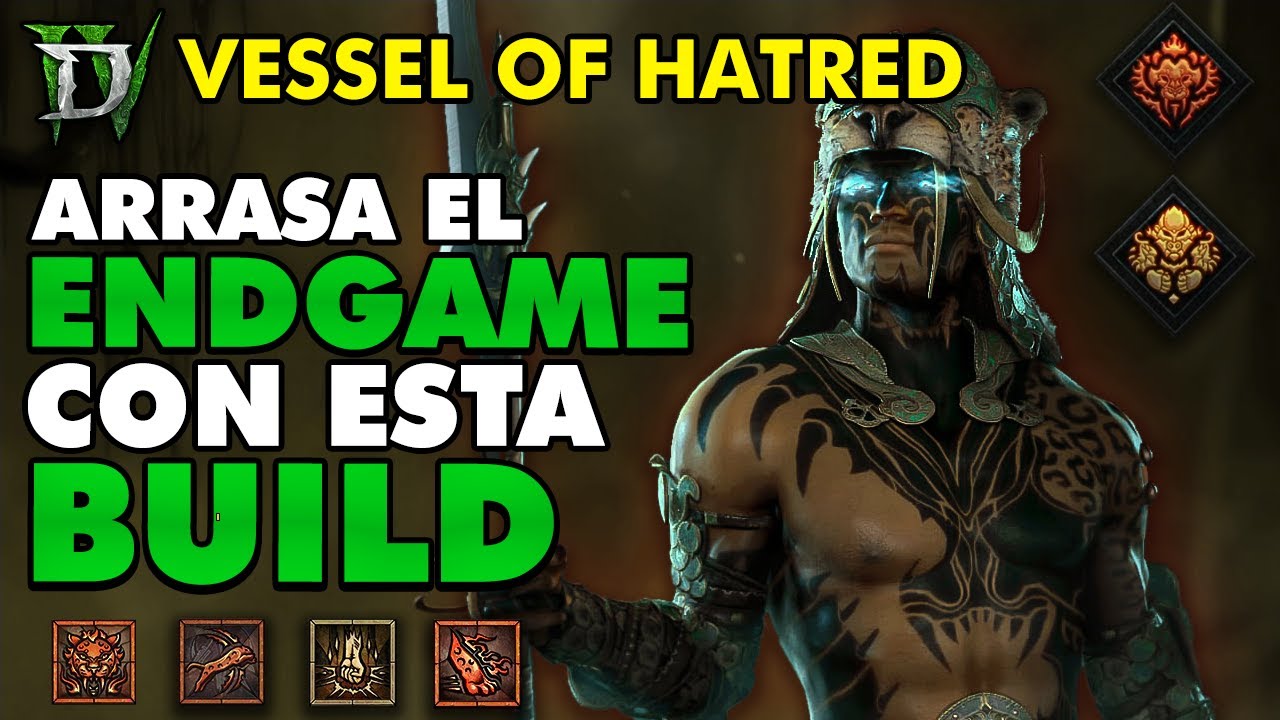 DIABLO 4 EN ESPAÑOL | La Build de MANO APLASTANTE te hará ROMPER TODO ...
