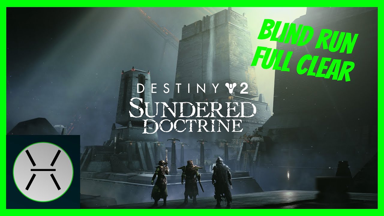 Destiny 2 Sundered Doctrine Blind Run | Twitch Livestream (Series S ...