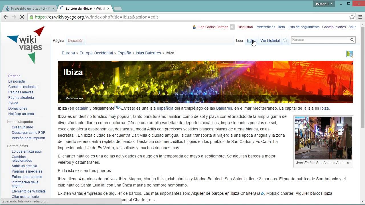 Cómo usar una imagen de Wikimedia Commons - YouTube