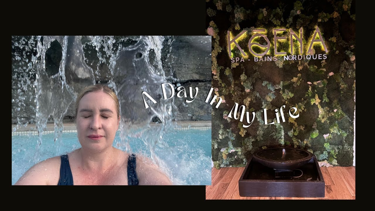 KOENA SPA Gatineau Quebec - sauny, wodospad, termalne baseny - YouTube