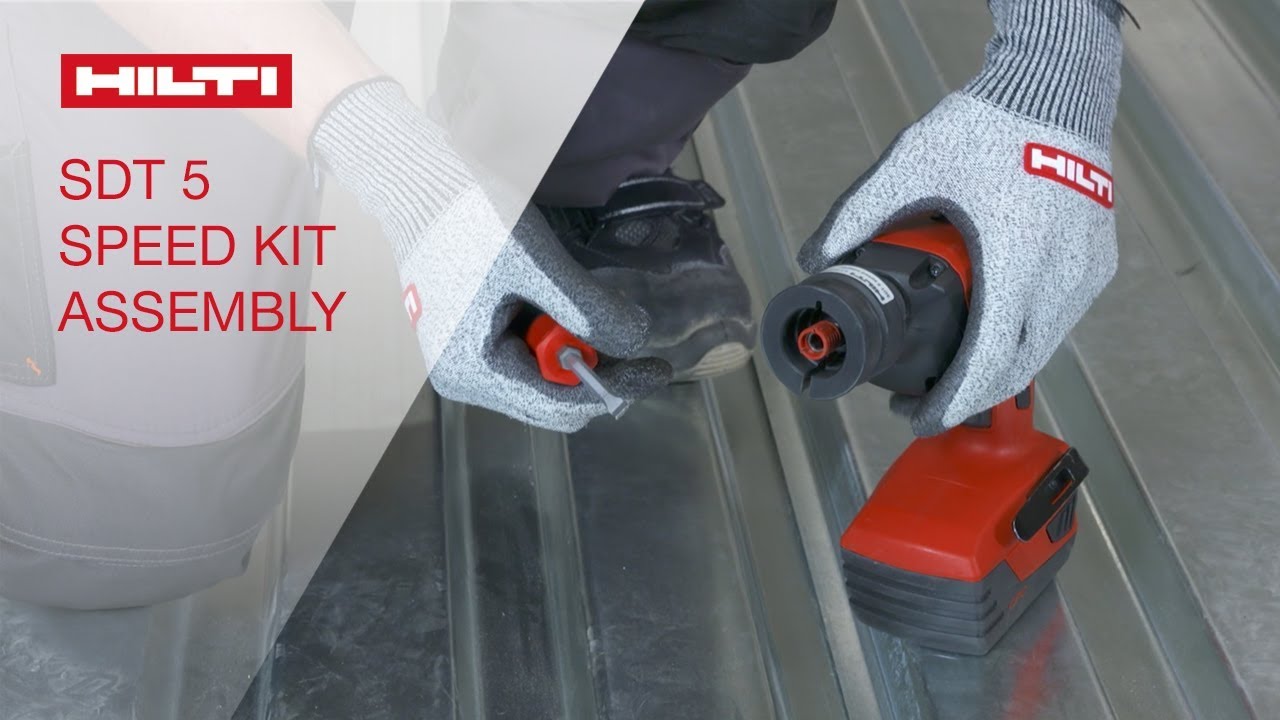 HOW TO assemble the Hilti Decking Speed Kit with your SDT 5 stand-up ...