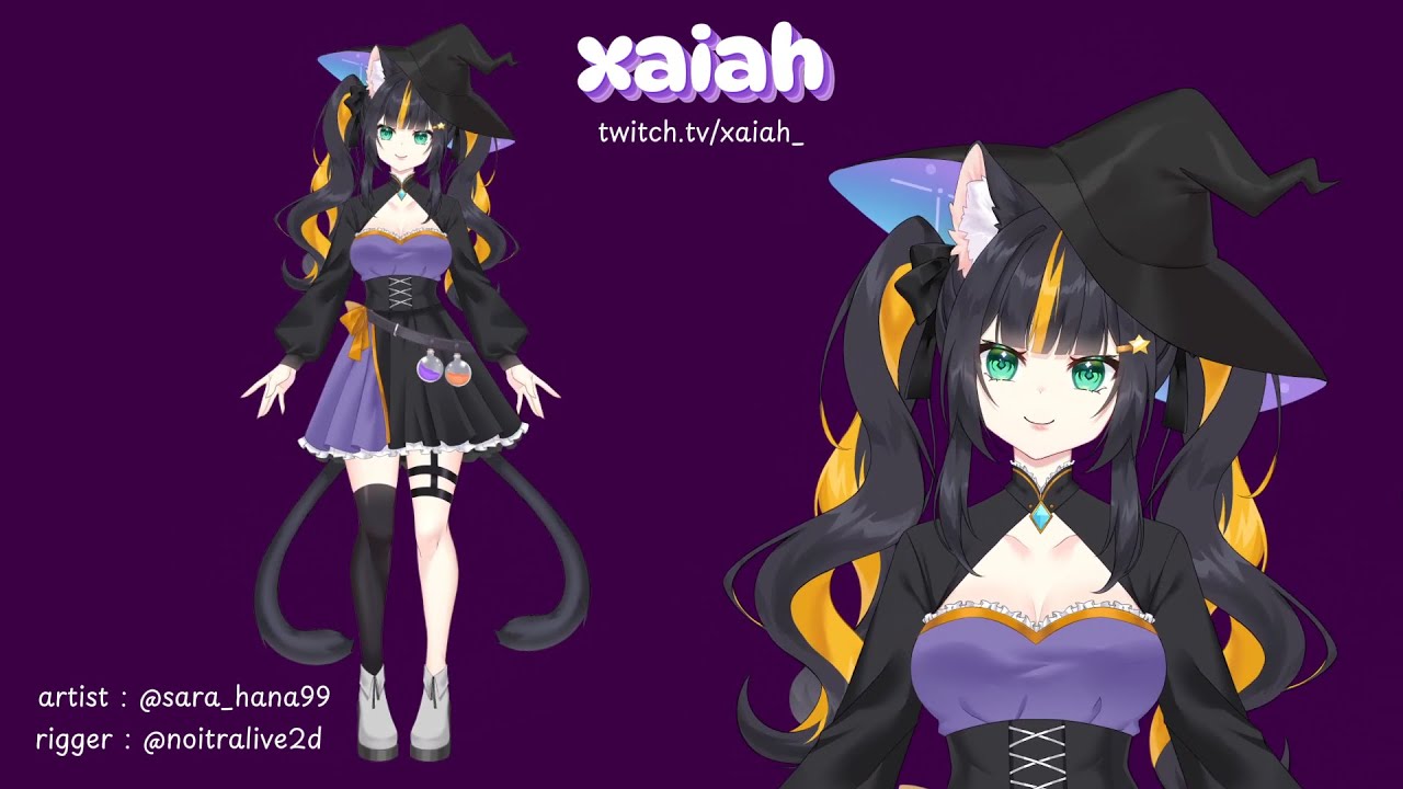 【Showcase】Xaiah Minami【Vtuber Live2D】 - YouTube