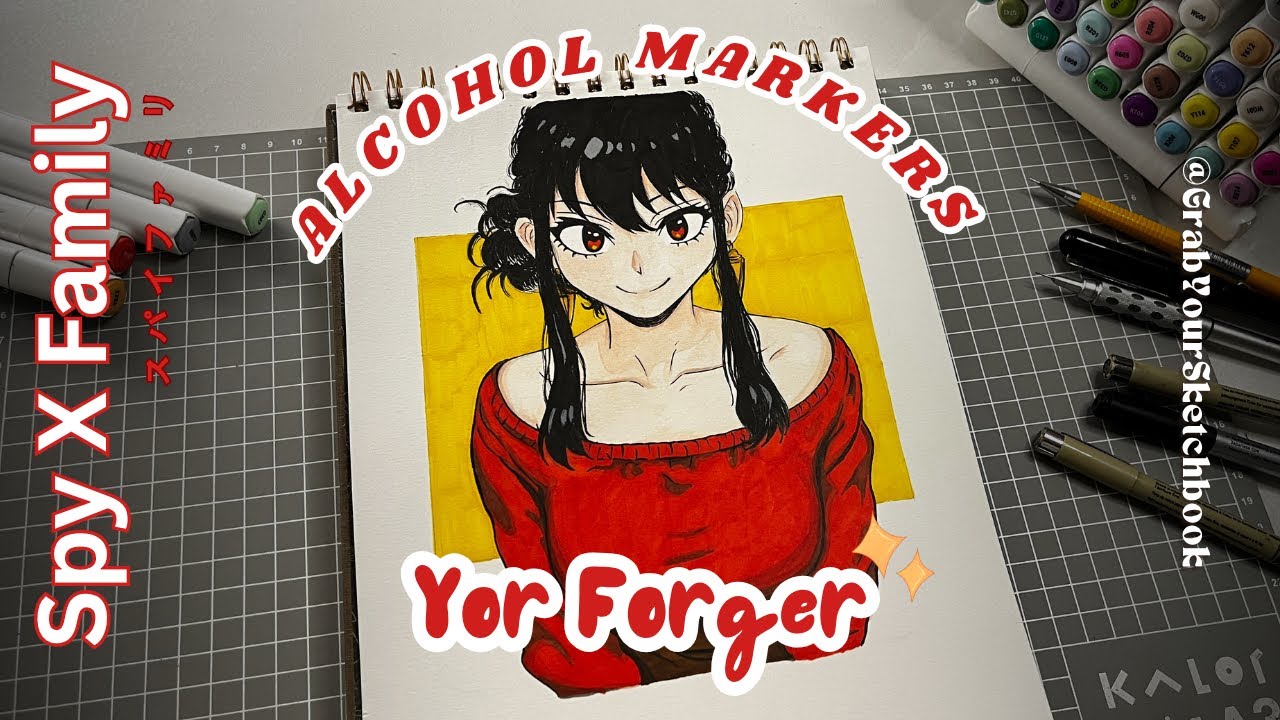 How To Draw Yor Forger | How to Draw Yor Forger From Spy x Family | Yor ...