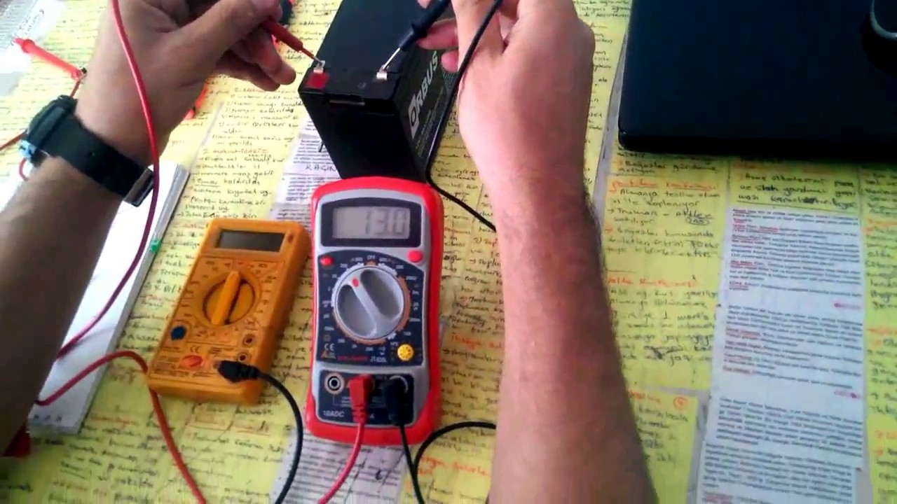 Avometre multimetre nasıl kullanılır? #TeknikÖğretmenim - YouTube