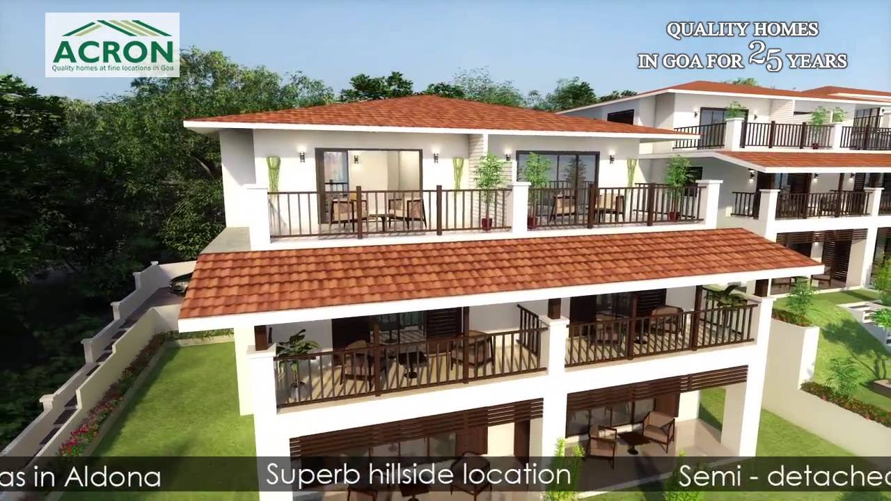 Walkthrough - Acron Valley Vista, Luxury Villas in Aldona , Goa ,India ...