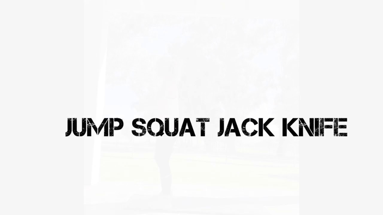 Jump squat Jack knife - YouTube