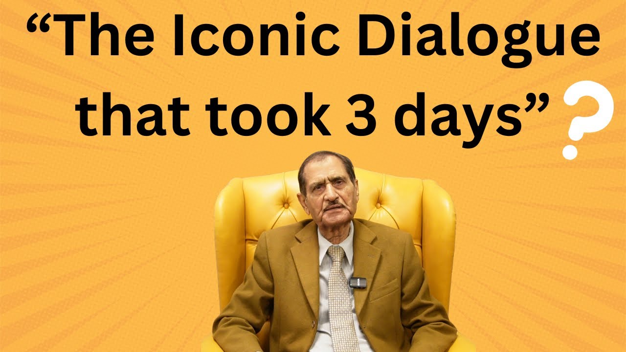 "The Iconic Dialogue That Took 3 Days" - YouTube