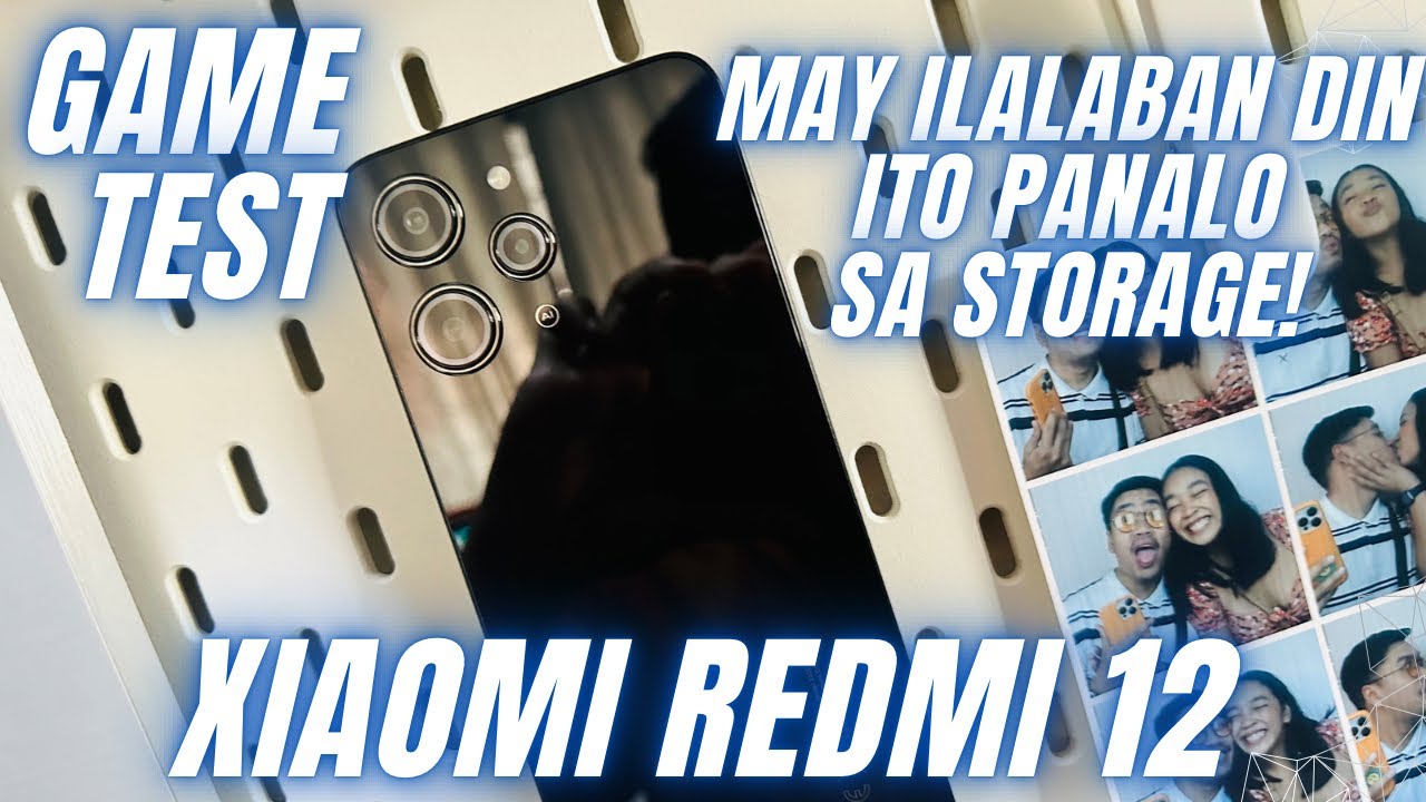 XIAOMI REDMI 12 GAME TEST - GRABE ANG STORAGE NITO NAKA 256GB NA BELOW ...