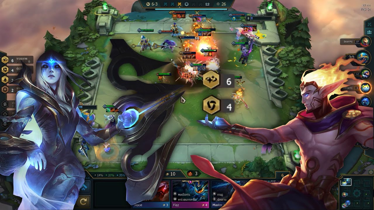 TFT League of Legend 6 celestial , 4 protector PATCH 10.10 - YouTube